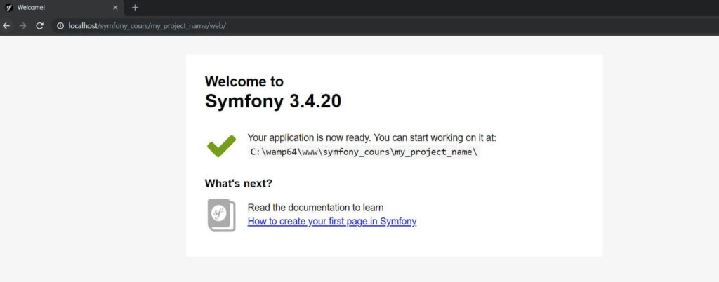 Installer Symfony avec Composer - Comment Devenir Développeur
